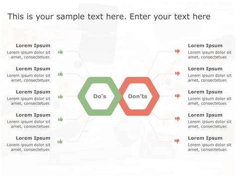 Dos Don T PowerPoint Template 55 Dos Don T Templates SlideUpLift
