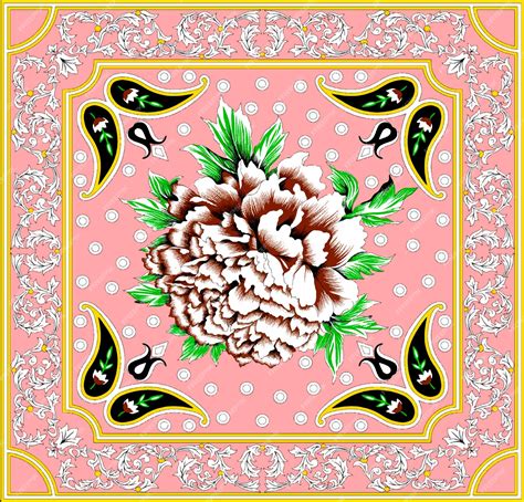 Premium Vector Seamless Random Flower Pattern Background Materials