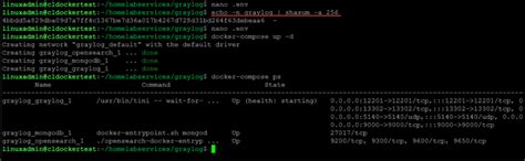 Graylog Docker Compose Setup An Open Source Syslog Server For Home