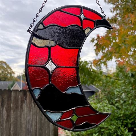 Cloudy Moon No 03 Wicked Pixie Glass