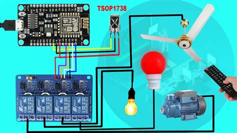 Nodemcu8266 Based Ir Remote Control Home Automation Remote Control