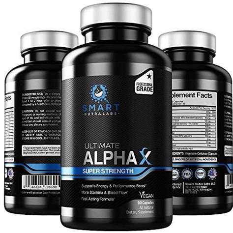 Ultimate Alphax Male Enhancing Pills Super Strength Enlargement Booster For Men Professional