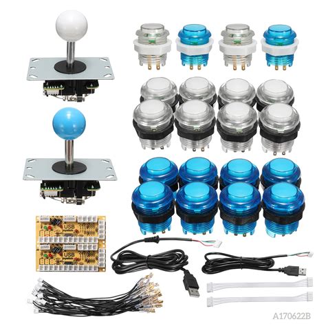 Zero Delay Joystick Arcade Diy Kit Led Push Button Vicedeal
