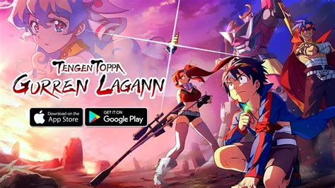 Tengen Toppa Gurren Lagann Eng Cbt Gameplay Android Ios Youtube