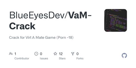 GitHub BlueEyesDev VaM Crack Crack For Virt A Mate Game Porn
