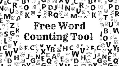 Free Word Count Tool Free Word Count Tools You Can Make It Easy In