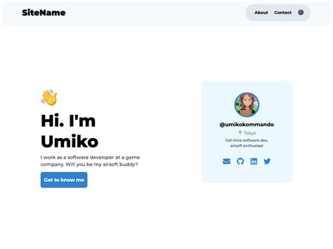 Gatsby Personal Portfolio Jamstack Themes