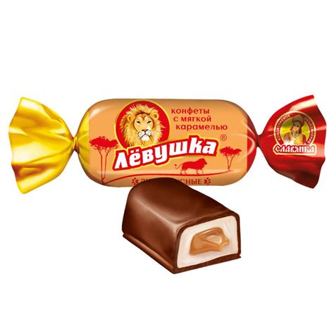 Конфеты глазированные желейные ЛЁВУШКА 1 кг купить с доставкой по выгодным ценам в интернет