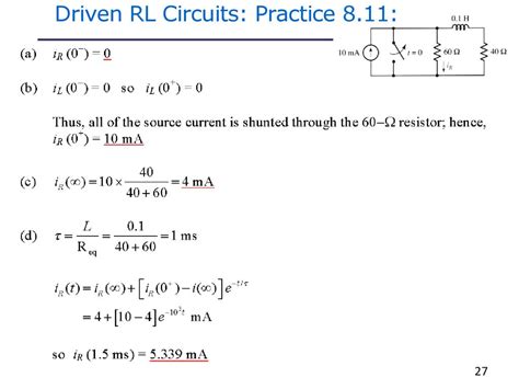 basic rl and rc circuits ppt download