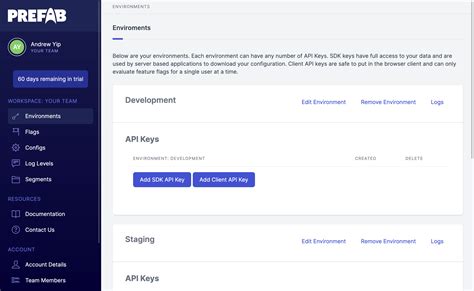 how to use feature flags in react prefab