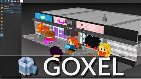 goxel open source voxel application