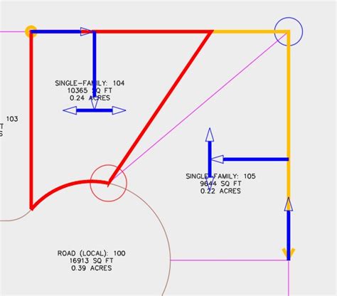 Solved Parcel Tutorial Swing Line Edit Autodesk Community