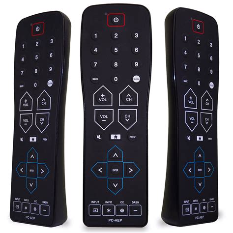 Universal Water Resistant Television Remote Pc Aep Pure Control Advanced Entertainment