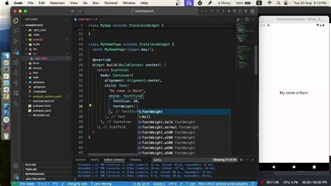 4 Flutter Text Widget Youtube