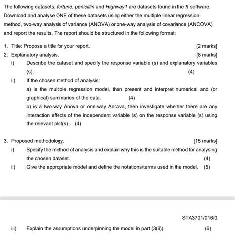 [solved] please use rmarkdown the following datasets fort