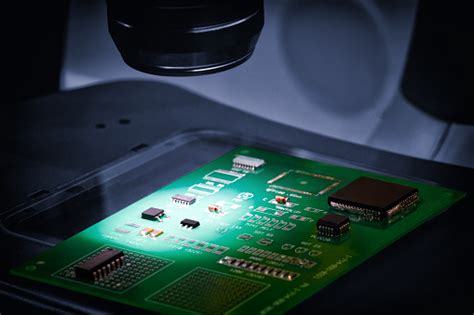 현미경으로 인쇄 회로 기판에 칩의 제조 0명에 대한 스톡 사진 및 기타 이미지 0명 Cpu 개념 Istock