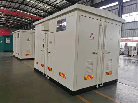 Outdoor Compact Substation Transformer Power Distribution Customized China Substation And