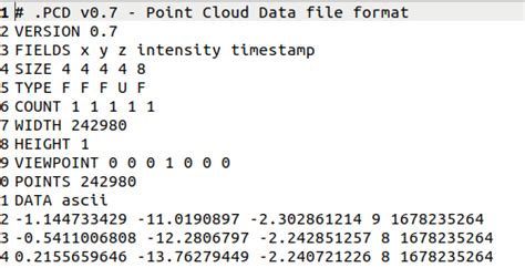write point cloud save timestamp with int but nop float64 · issue 6258 · isl org