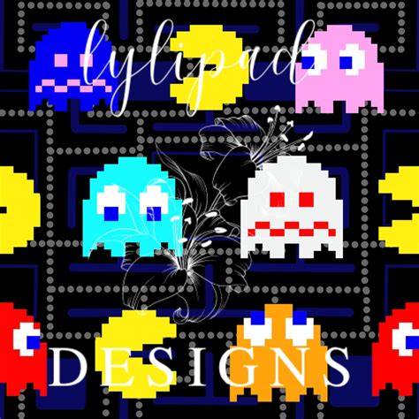 Retro Video Game Seamless Pattern Digital Download Etsy