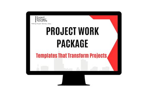 Project Work Package Template Project Templates