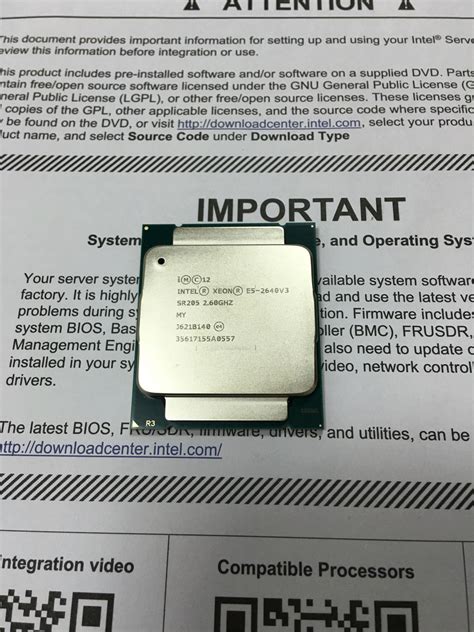 Обзор от покупателя на Процессор INTEL Xeon E5-2640 v3 (20M Cache, 2.60 ...
