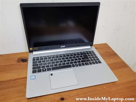 How To Disassemble Acer Aspire 5 A515 54 Model N18q13 Inside My Laptop