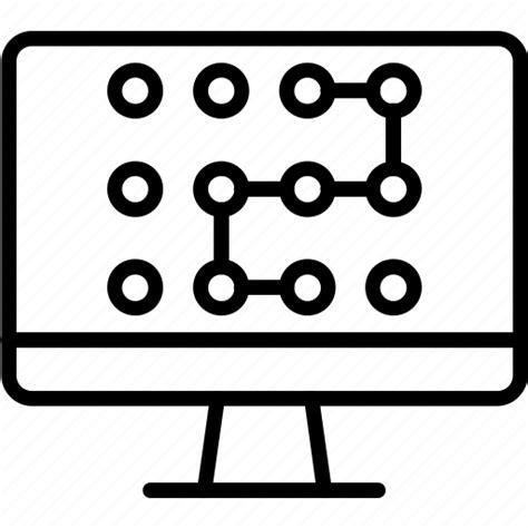 dots internet keypad login password pattern security icon download on iconfinder