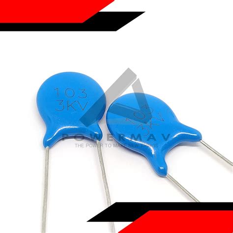 2pcs 10nf 3kv Ceramic Capacitor High Voltage 103m 10nf 1033kv Ceramic Disk 3000v 103 001uf
