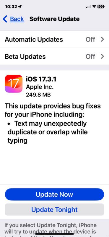 IOS 17 3 1 Update Released To Fix Overlapping Text Bug On IPhone IPad