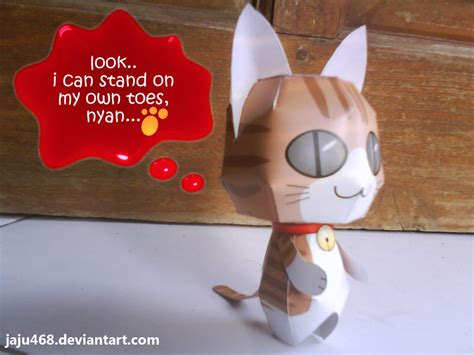 Cat Papercraft Nyan By Jaju468 On Deviantart