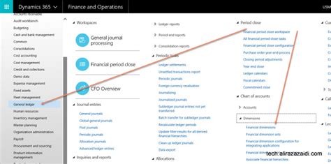 Custom Financial Dimension In Dynamics 365 For Finance And Operations Ax 7