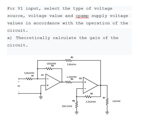 Solved For Vi Input Select The Type Of Voltage Source Chegg Com
