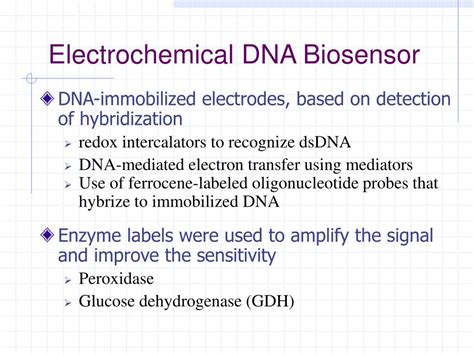 Ppt Dna Based Biosensors Powerpoint Presentation Free Download Id 3220270