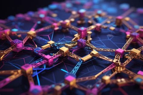 Premium Ai Image Futuristic Processor Cpu Neural Network Artificial Intelligence Network