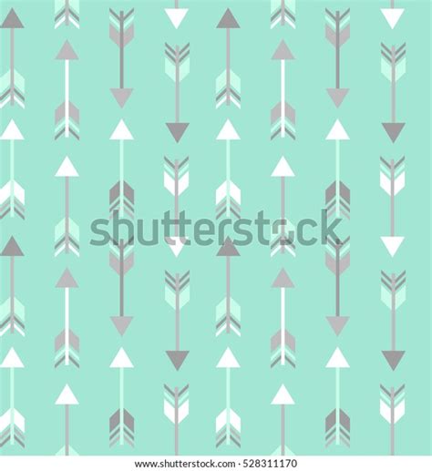 Vector Abstract Modern Seamless Pattern Arrows Stock Vector Royalty