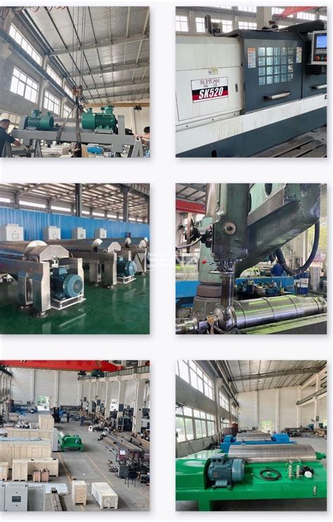 중국 슬러지 디켄터 원심 분리기 제조업체 공급 업체 공장 맞춤형 서비스