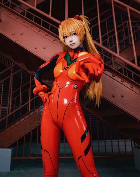 Pin By Alex Palma On Manga Asuka Cosplay Evangelion Cosplay Cute