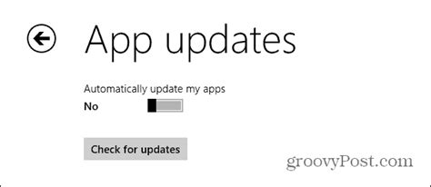 How To Disable Automatic App Updates In Windows 8 1