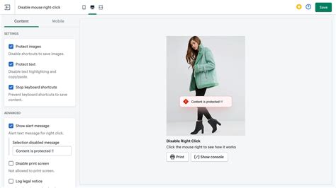 Rt Disable Right Click Protect The Content By Preventing Cut Copy