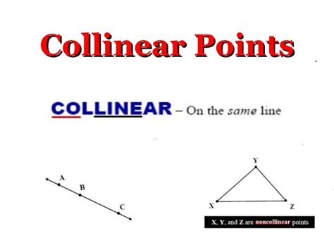 What Is Non Collinear Points Definition And Meaning