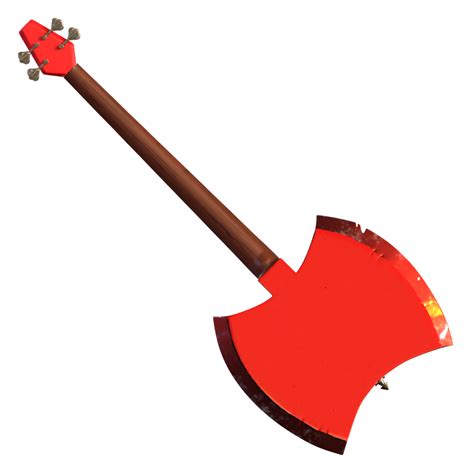 Marceline Bass Axe 3d Print Model Wireframe