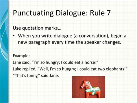 Ppt Using Quotation Marks And Punctuating Dialogue A Handy Dandy