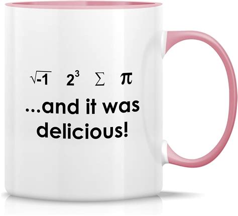 Retreez Funny Mug I Ate Some Pie And It Was Delicious Math Geek 11 Oz Ceramic