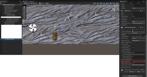 xr interaction toolkit 2 0 3 object grab issue using attach transform unity engine unity