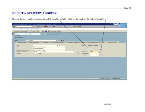 Sap Purchase Requisition How To