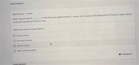 Solved Content Attributionquestion 28 1 ﻿pointwhen A