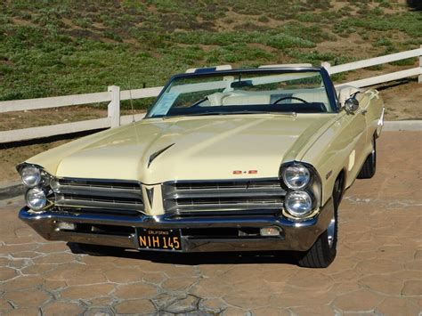 1965 Pontiac Catalina 2 2 Convertible Black Plate California Car