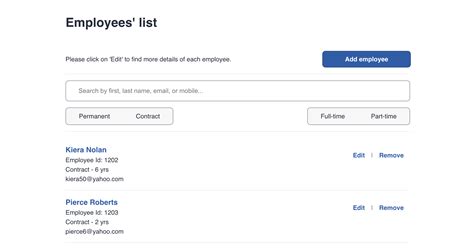 Github Chhaymatt Employeecreator An Employee Tracking System Where People Can View Add Edit
