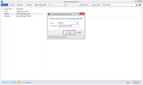 dynamics ax tips importing purchase orders using dixf