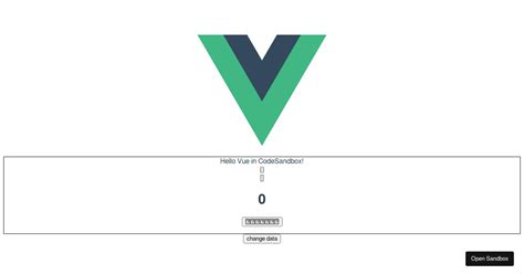 Watch Vue Codesandbox